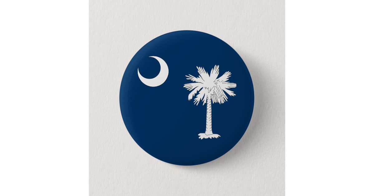 South Carolina State Flag Button | Zazzle