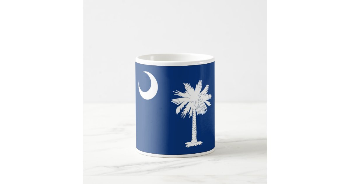 South Carolina State Flag Coffee Cup Mug | Zazzle