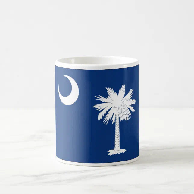 South Carolina State Flag Coffee Cup Mug | Zazzle