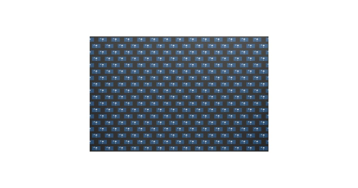 South Carolina State Flag Fabric | Zazzle