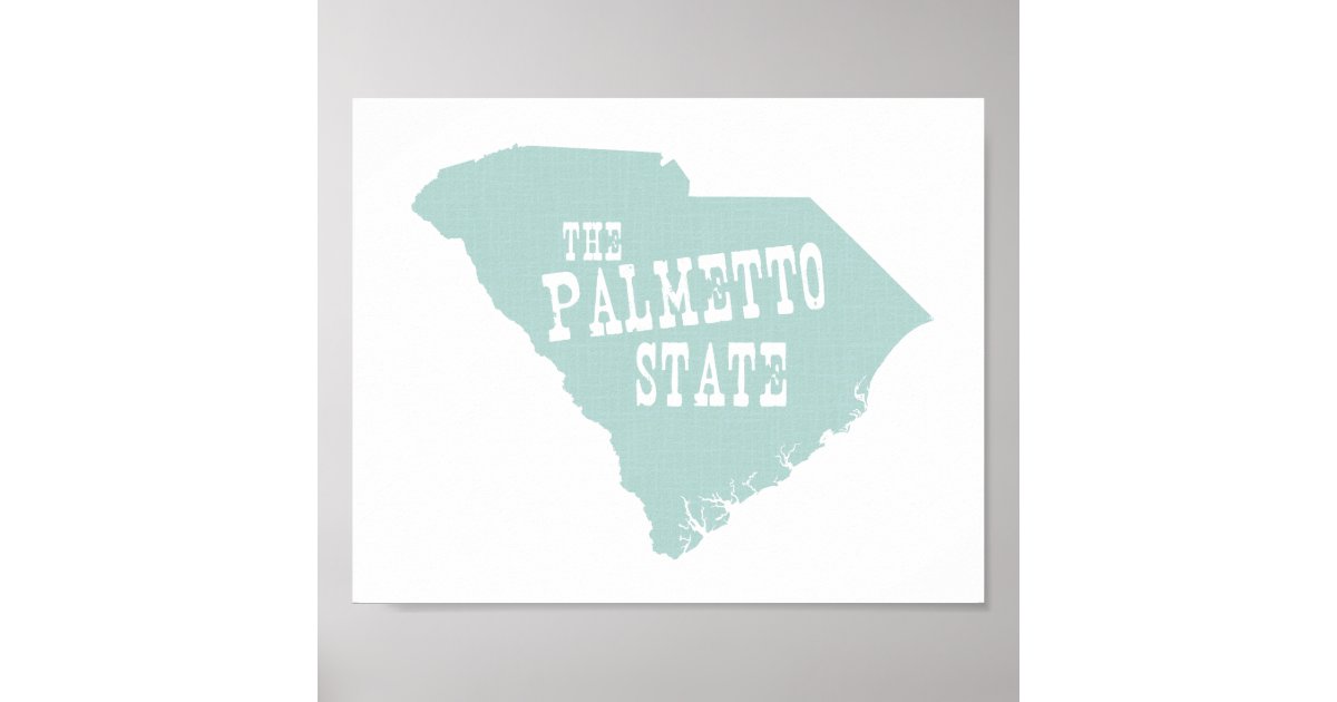South Carolina State Motto Slogan Poster | Zazzle