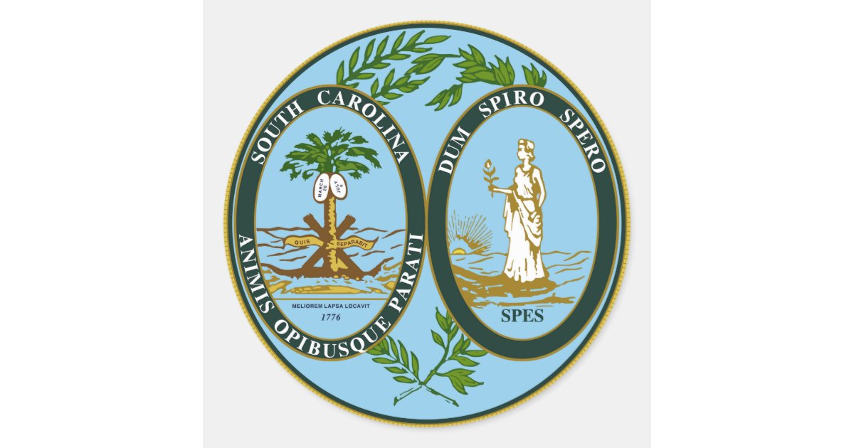 South Carolina State Seal | Zazzle