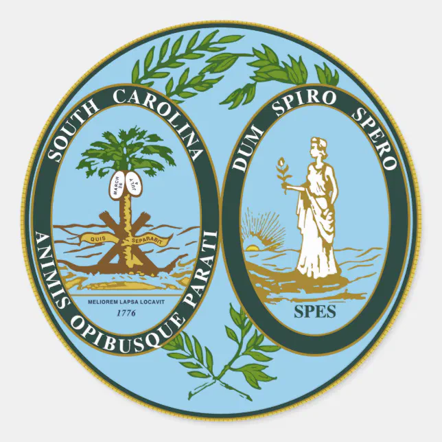 South Carolina State Seal | Zazzle
