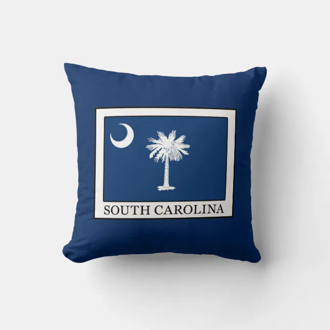 South Carolina Throw Pillow | Zazzle