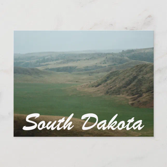 SOUTH DAKOTA POSTCARD | Zazzle