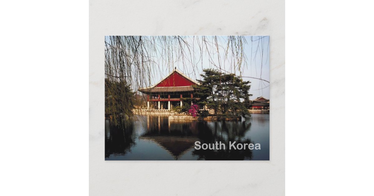 South Korea Postcard | Zazzle