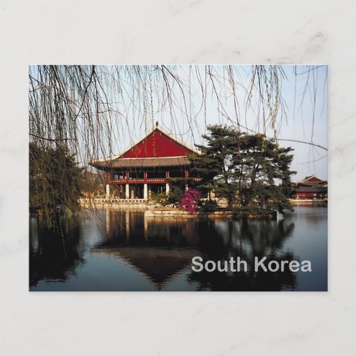 South Korea Postcard | Zazzle.com