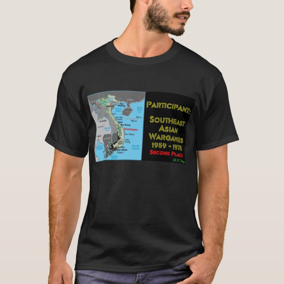 Southeast Asian Wargames T-Shirt | Zazzle