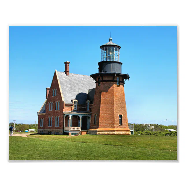 Southeast Lighthouse, Block Island RI Photo Print | Zazzle