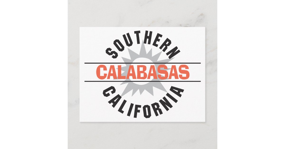 Southern California - Calabasas Postcard | Zazzle