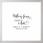 Southern Calligraphy Wedding Guest Signing Poster | Zazzle
