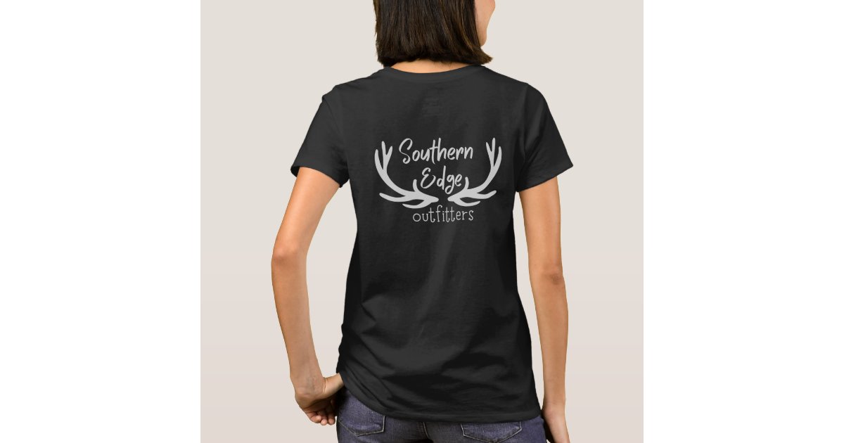 Southern Edge Antlers Logo Tshirt | Zazzle