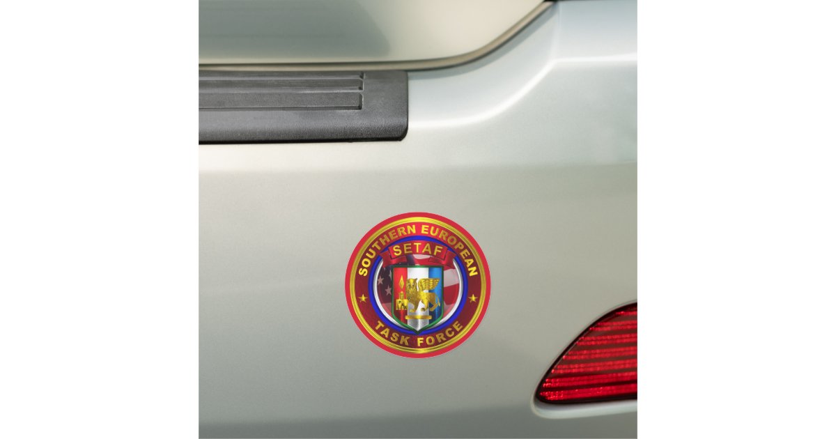 Southern European Task Force (SETAF) Car Magnet | Zazzle