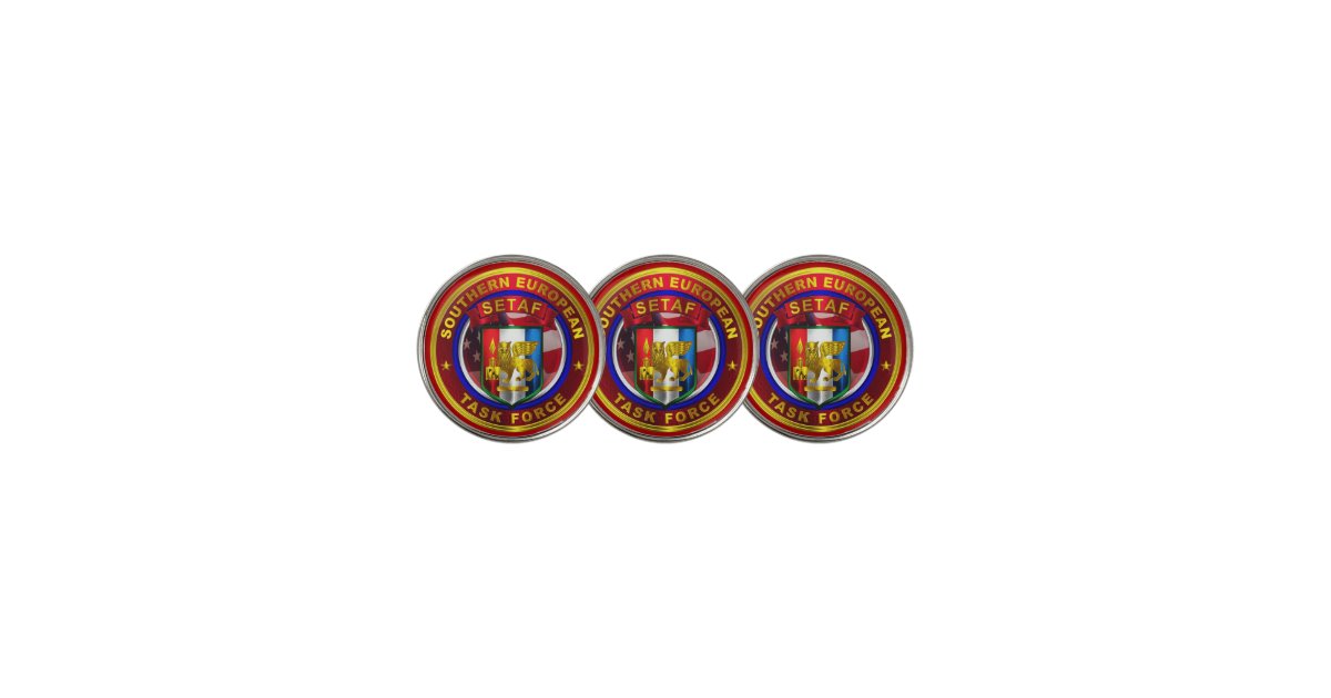 Southern European Task Force (SETAF) Golf Ball Mar Golf Ball Marker ...