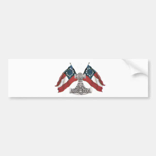 Southern Heathen Bumper Sticker | Zazzle