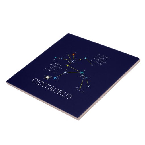 Southern Hemisphere Constellation Centaurus Ceramic Tile | Zazzle