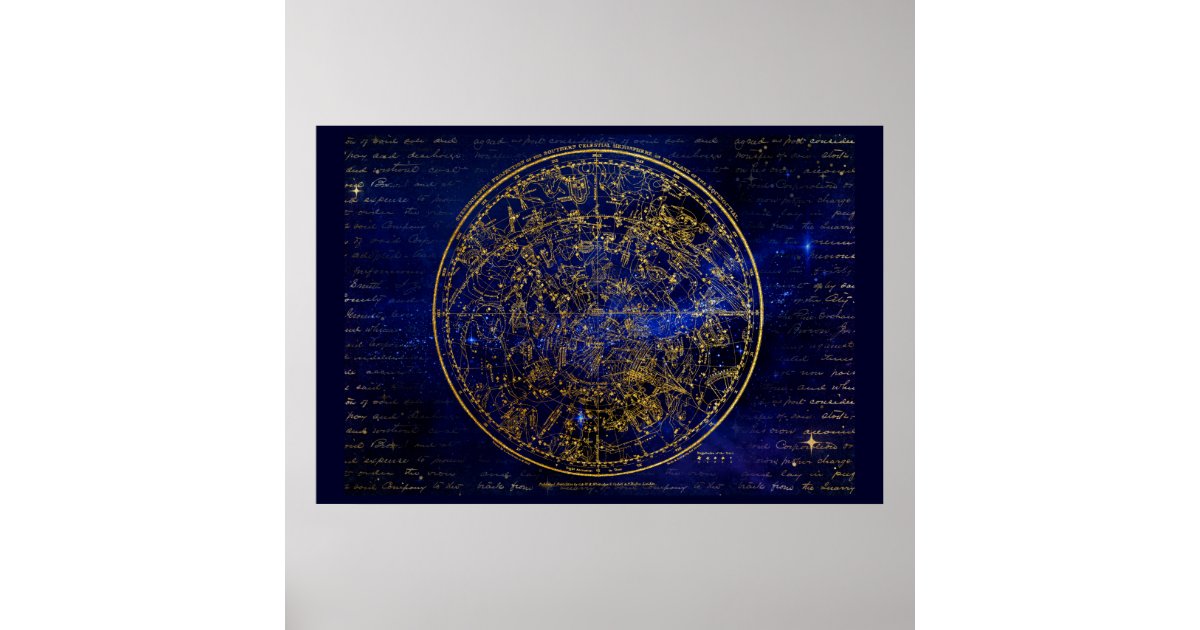 southern hemisphere poster | Zazzle
