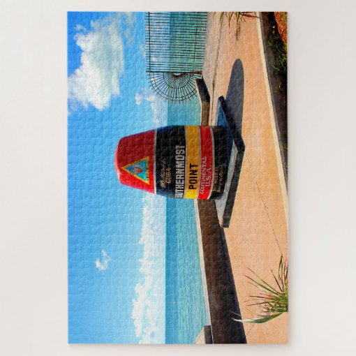Southern most point Key West, Florida Jigsaw Puzzle | Zazzle