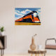 Southern Pacific Streamlined Train "Sunbeam" Poster | Zazzle