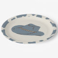 Southern Rodeo Blue Cowboy Birthday Paper Plates | Zazzle