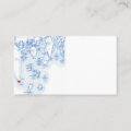 Southport Maine Map Blue Wedding Flat Escort Place Card | Zazzle