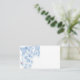 Southport Maine Map Blue Wedding Flat Escort Place Card | Zazzle