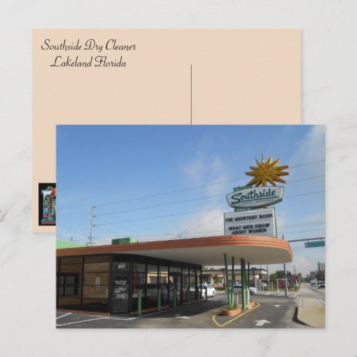 Southside Dry Cleaner Lakeland Florida Postcard | Zazzle