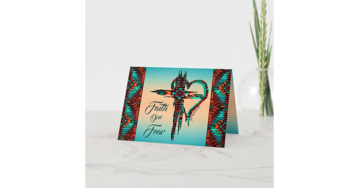 Southwest Cross Birthday Card | Zazzle