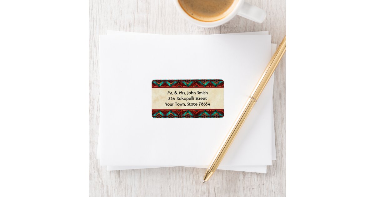 Southwest Label | Zazzle