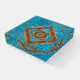 Southwest Mountain Peaks Turquoise Geometric Paperweight | Zazzle