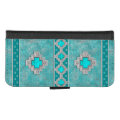 Southwest Turquoise iPhone Wallet Case | Zazzle