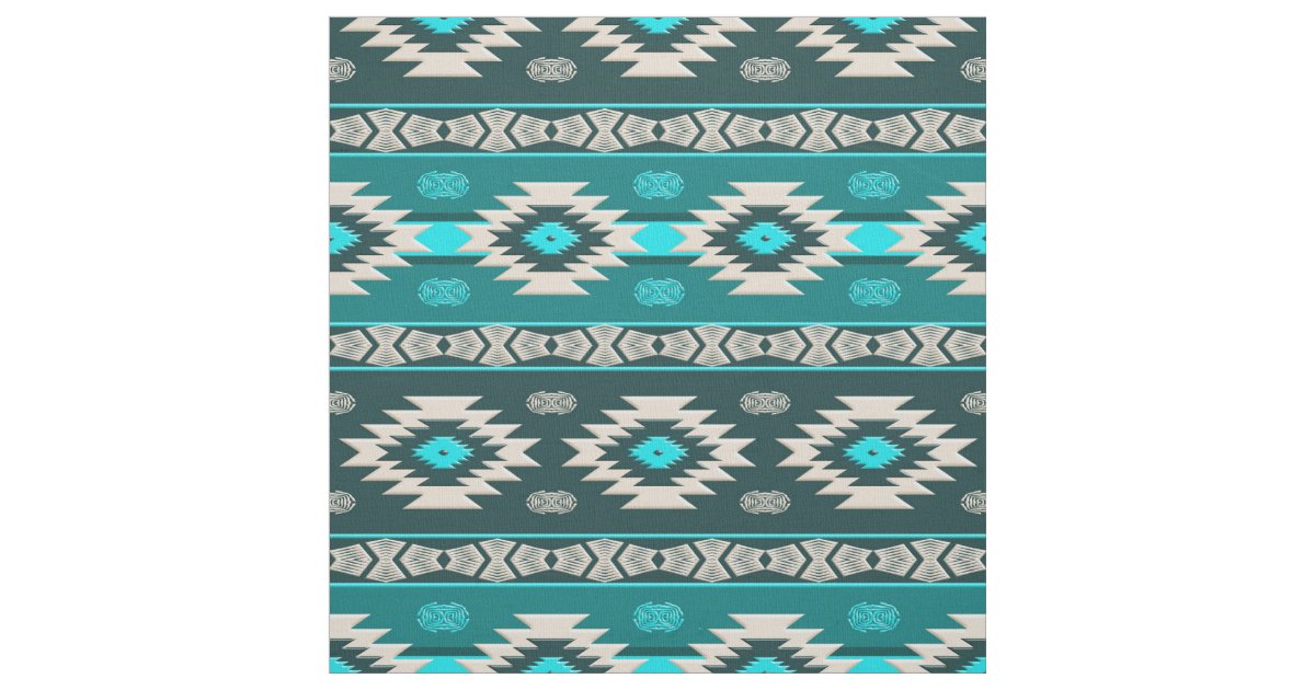 Southwestern ethnic tribal pattern. fabric | Zazzle