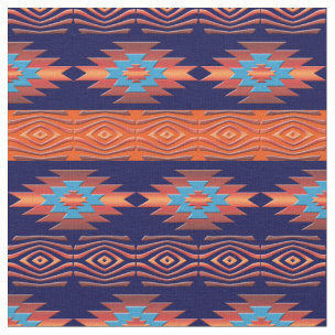 Southwestern ethnic tribal pattern. fabric | Zazzle