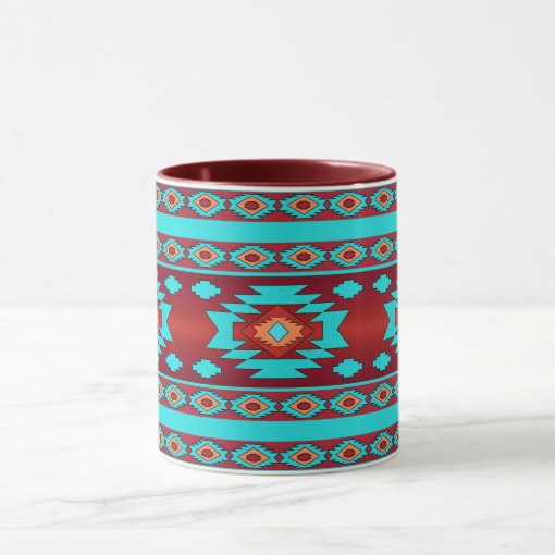 Southwestern ethnic tribal pattern. mug | Zazzle
