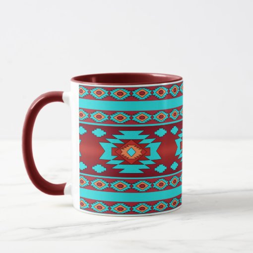 Southwestern ethnic tribal pattern. mug | Zazzle