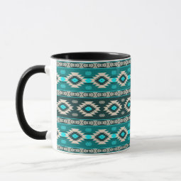 Southwestern ethnic tribal pattern. mug | Zazzle