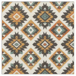 southwestern ethnic pattern fabric | Zazzle