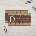 Southwestern Tribal Pattern Inspired Custom Business Card | Zazzle