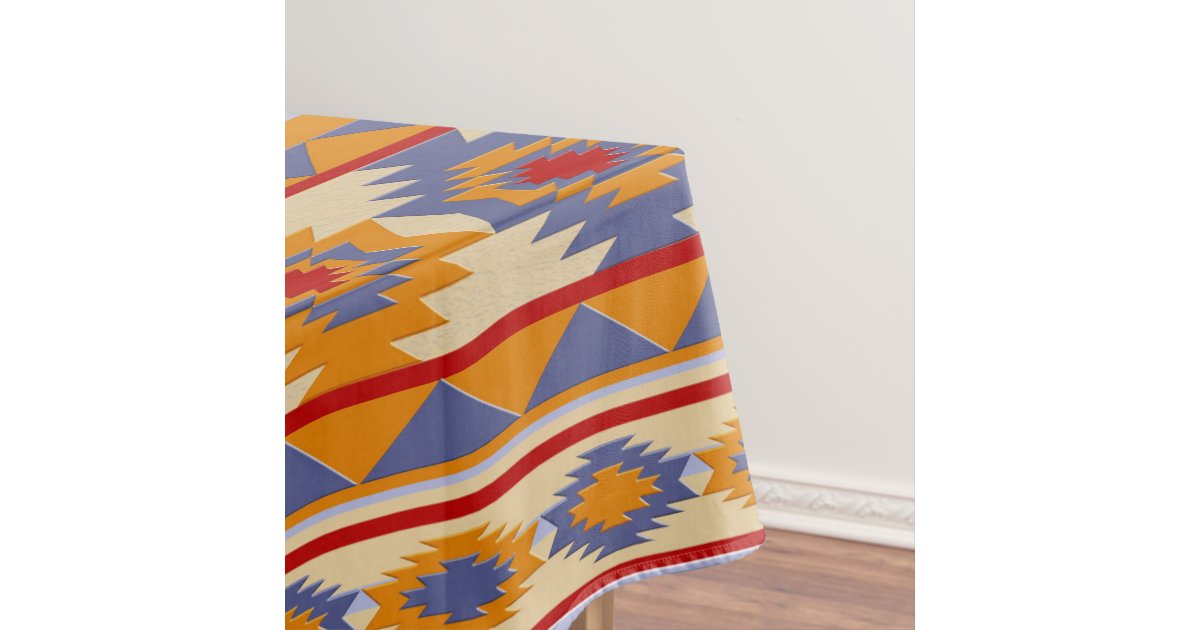 Southwestern tribal pattern tablecloth | Zazzle Southwestern tribal pattern tablecloth | Zazzle