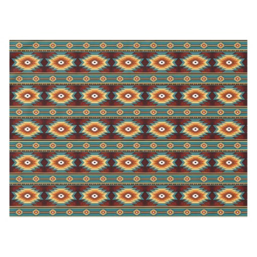 Southwestern tribal pattern tablecloth | Zazzle Southwestern tribal pattern tablecloth | Zazzle