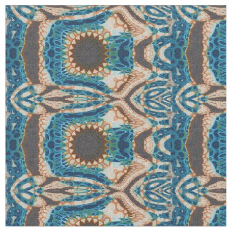 southwestern ethnic pattern fabric | Zazzle