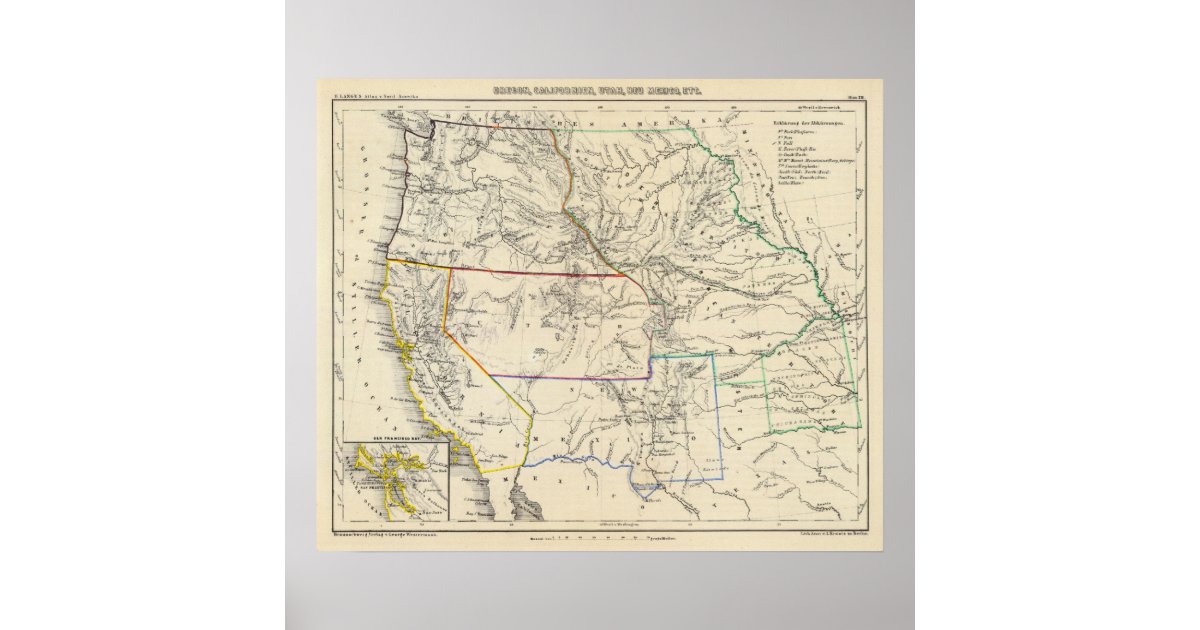 Southwestern United States Poster | Zazzle
