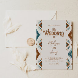 Southwestern Wedding Invitation | Zazzle