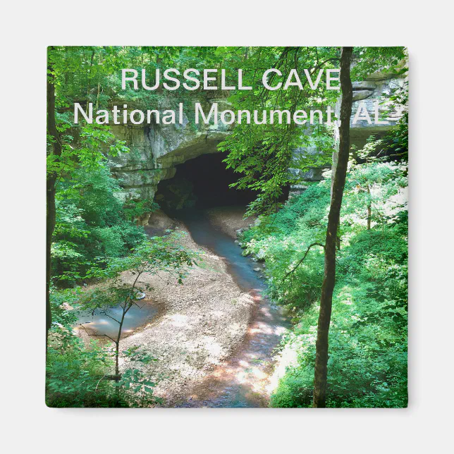 Souvenir Magnet-Russell Cave National Monument Magnet | Zazzle