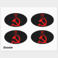 Soviet 2 oval sticker | Zazzle