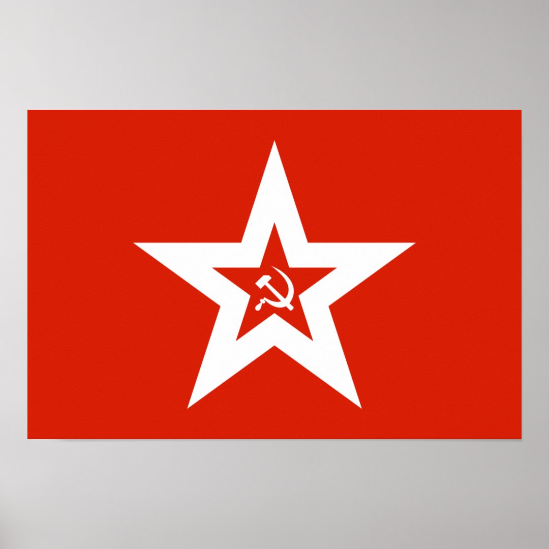 Soviet Navy Flag Poster | Zazzle