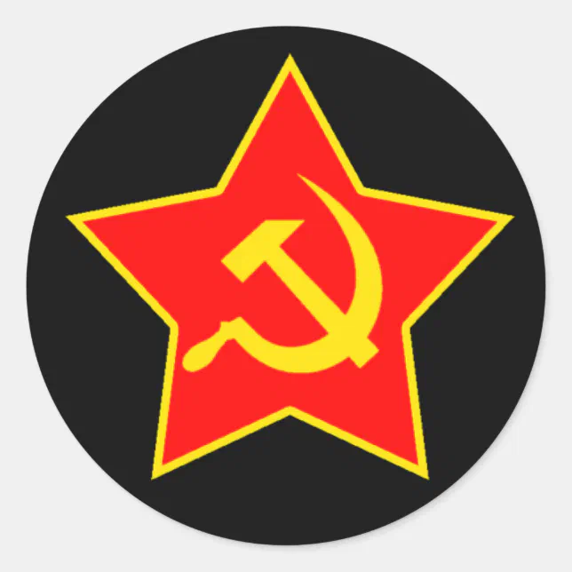 Soviet Star Sticker | Zazzle