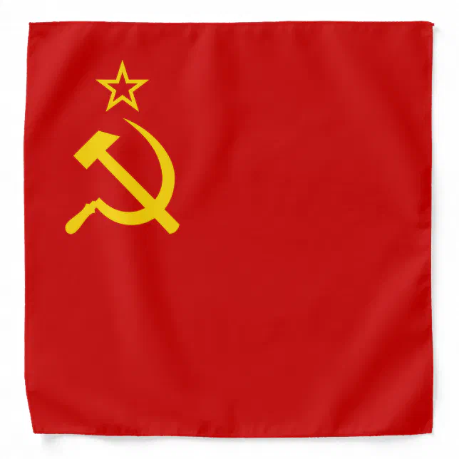 Soviet Union Flag Bandana | Zazzle
