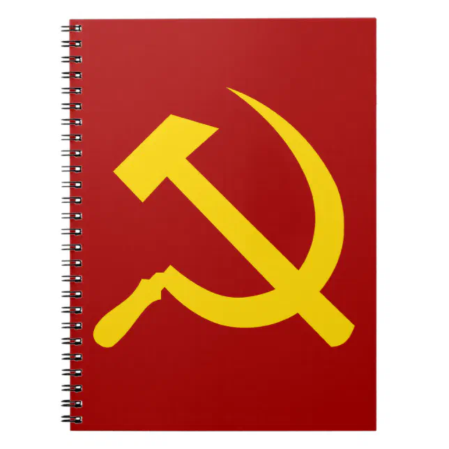 Soviet Union Symbol - Советский Союз Символ Notebook | Zazzle
