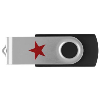 Soviet USSR Communist Military Red Star Flash Drive | Zazzle